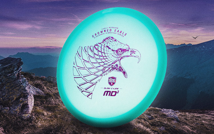 Signature Series: Color Glow MD3 McMahon Crowned Eagle – Discmania Store