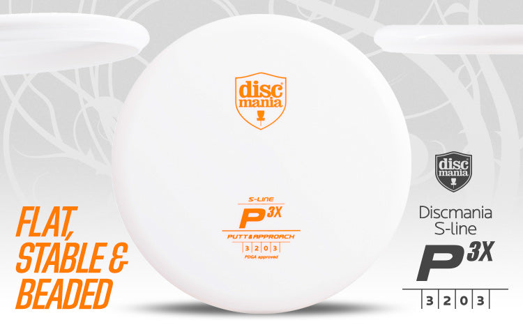 Flat, stable beaded - Introducing the P3x – Discmania Store