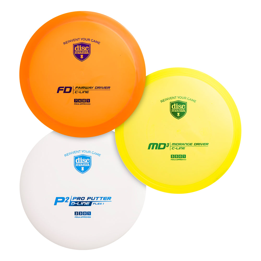 Discmania 3 Disc Premium Starter Set – Discmania Store