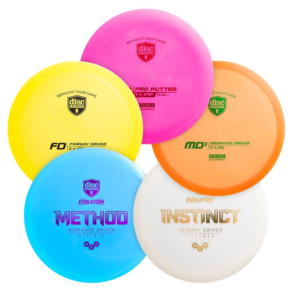 Discmania 5 Disc Premium Starter Set – Discmania Store